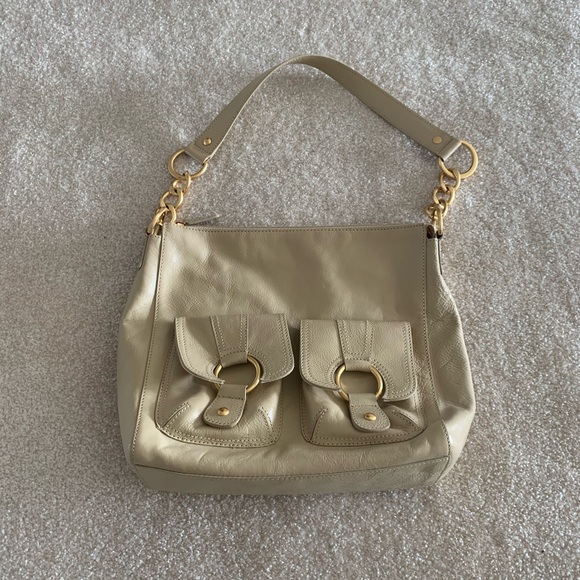 Kate Landry | Bags | Vintage Cream Shoulder Bag | Poshmark